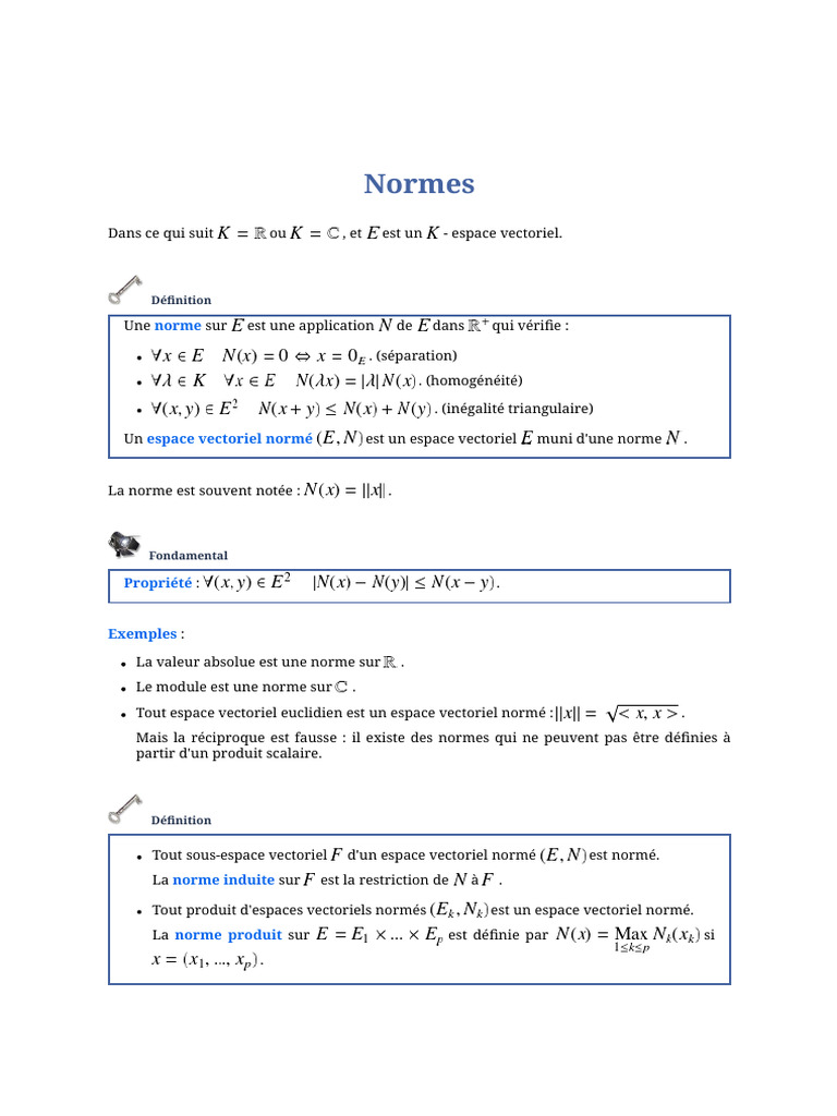 Normes | PDF