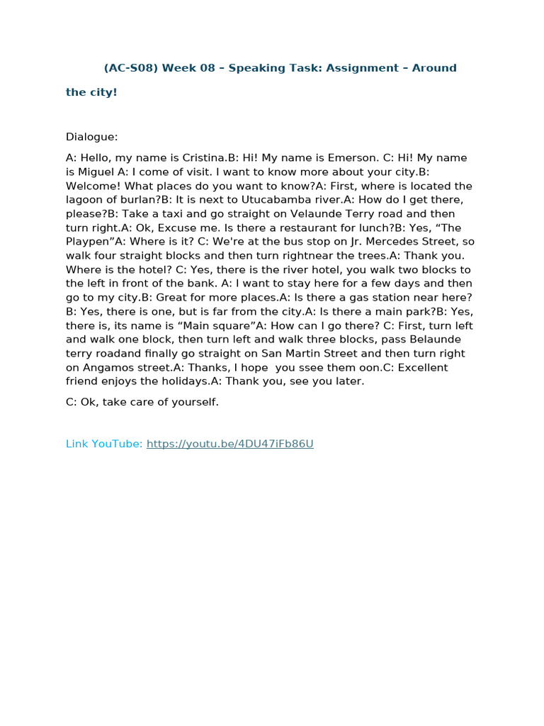 (AC-S08) Week 08 | PDF