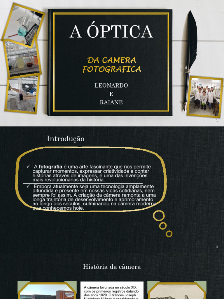 A ÓPTICA camera | PDF