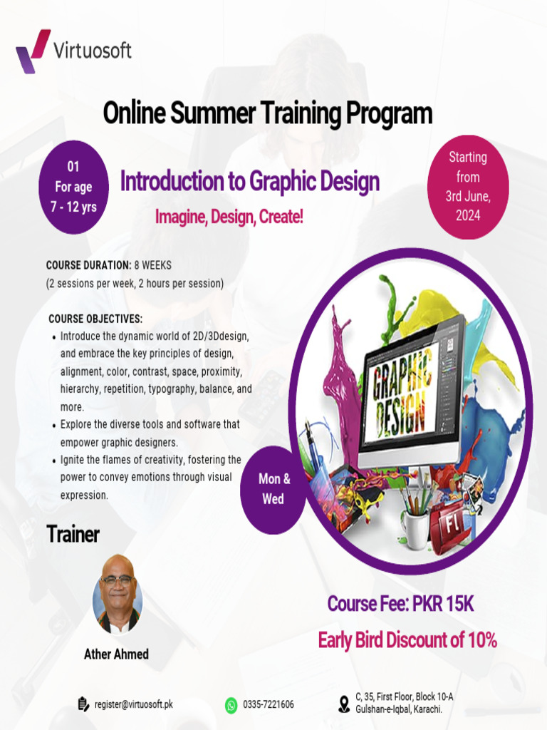 Summer Training Program Posters | PDF