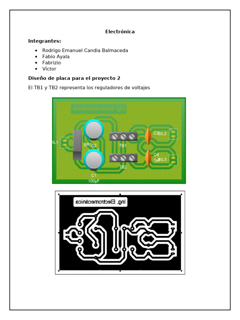Electrónica - Diseño de placas | PDF