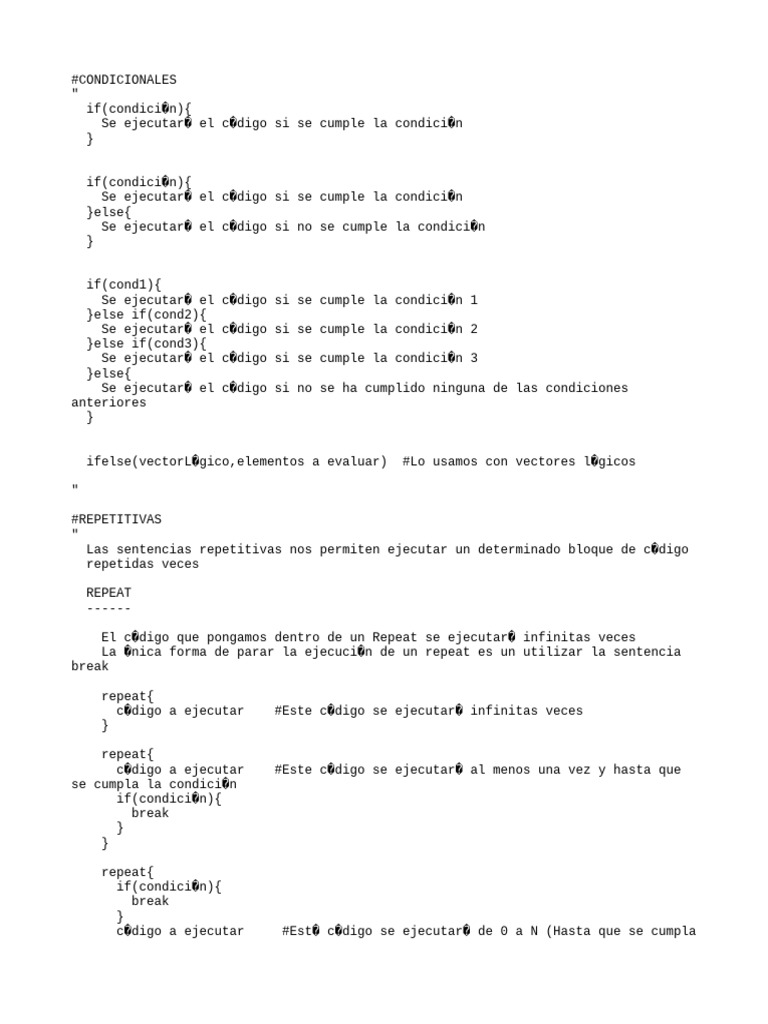 R Clase5 | PDF
