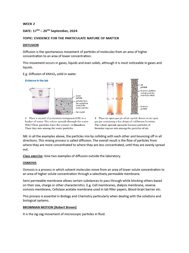 YR 10 WEEK 2 NOTE | PDF