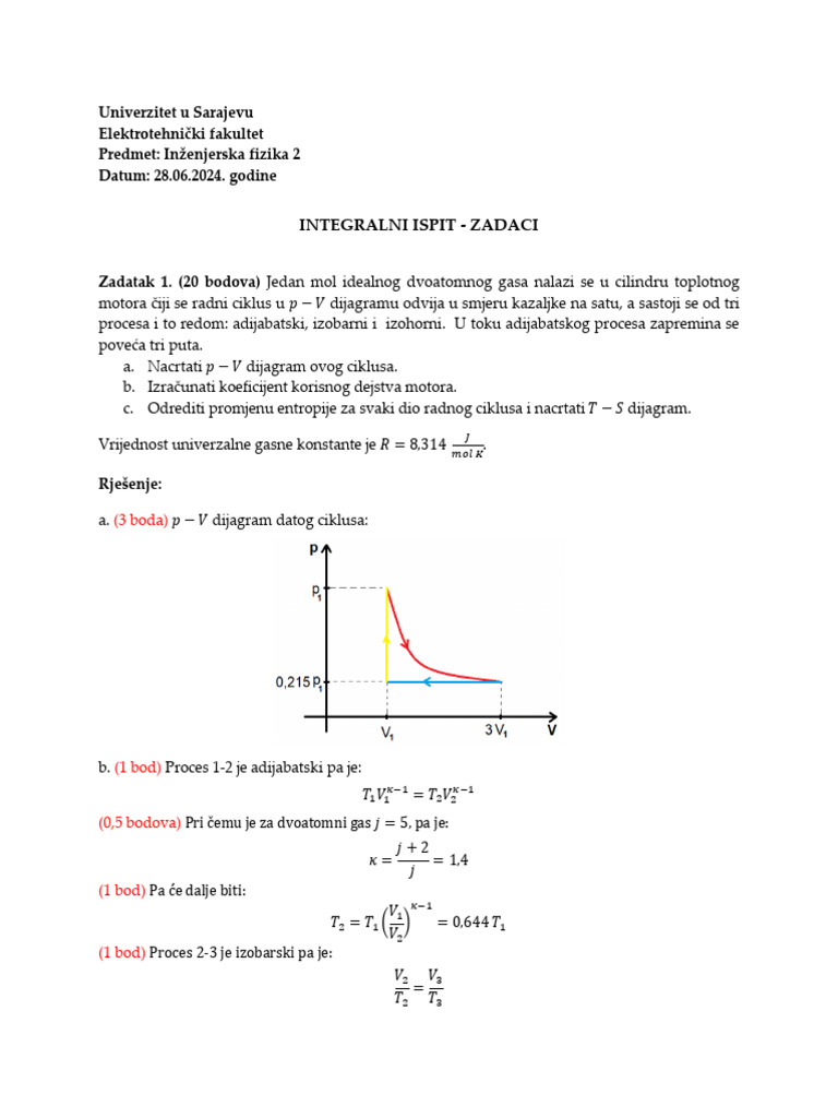 IF2 Integralni Ispit 28.06.2024. Rješenje | PDF