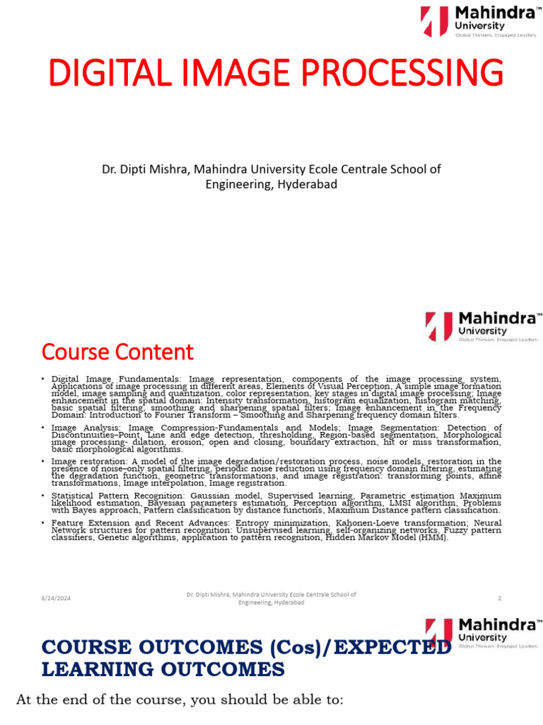 Dip Unit1 Part A | PDF