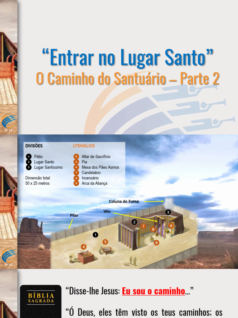 Parte 2 - Entrar No Lugar Santo | PDF
