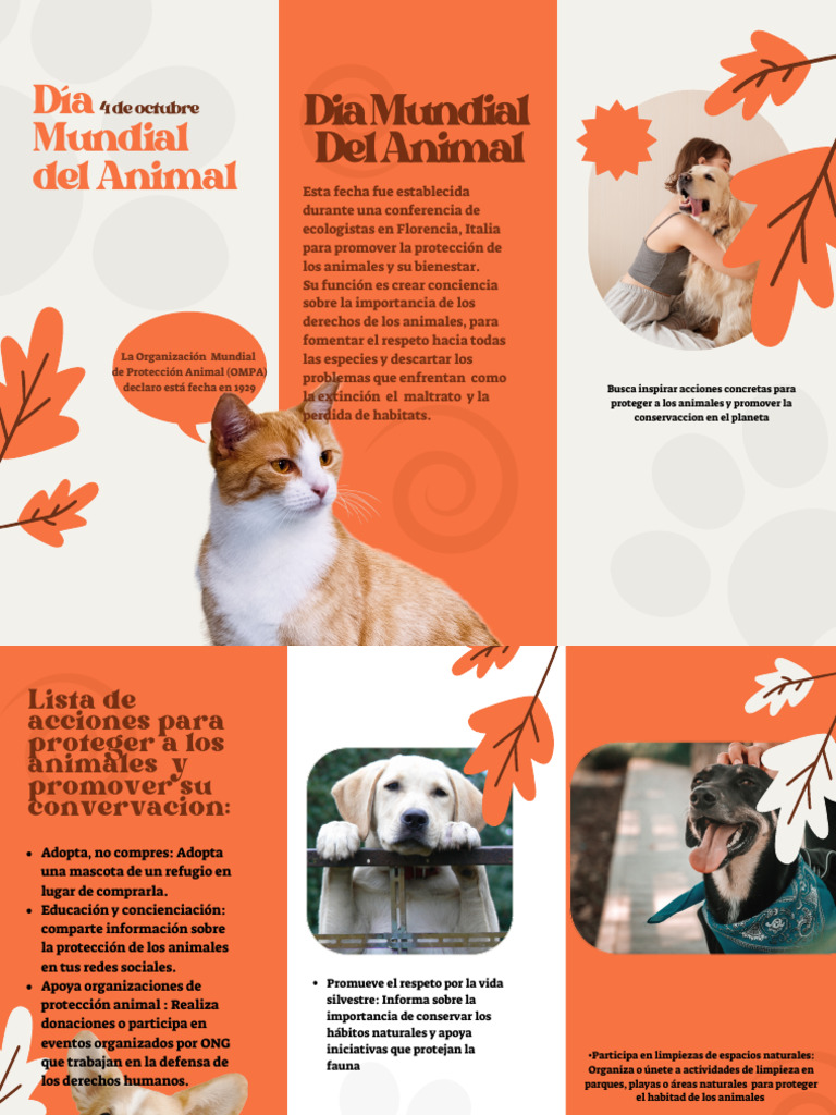 Día Mundial Del Animal - 20241002 - 091504 - 0000 | PDF