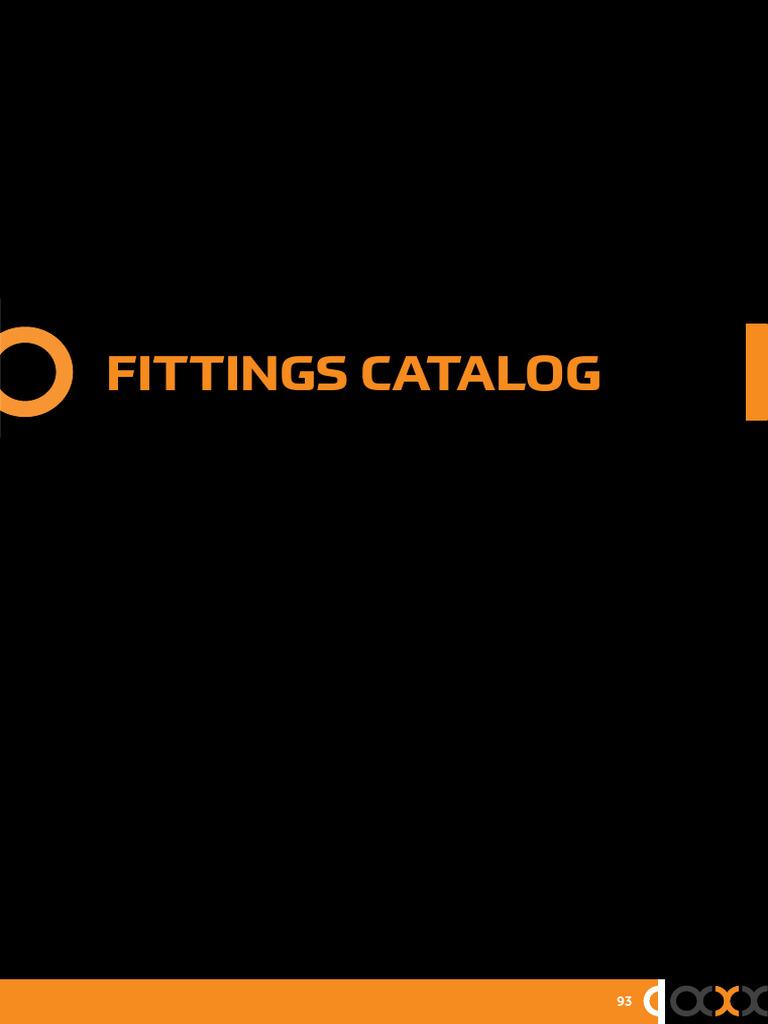 Fittings Catalog | PDF