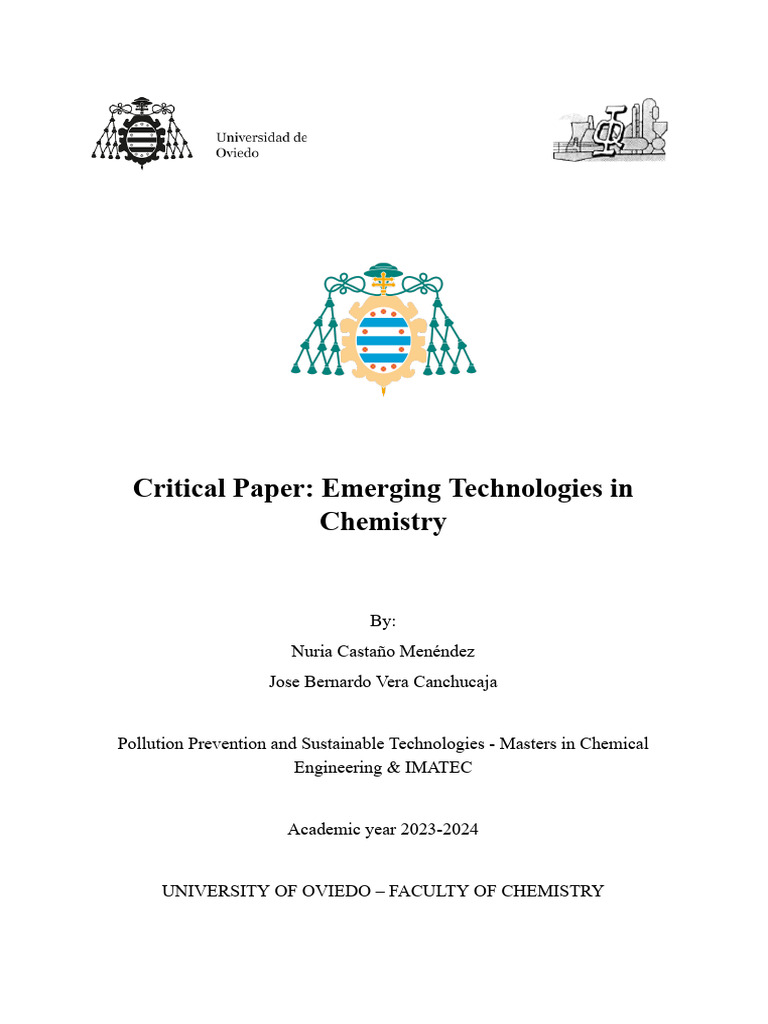 Critical Paper - Nuria Castaño Menéndez, Jose Bernardo Vera Canchucaja ...