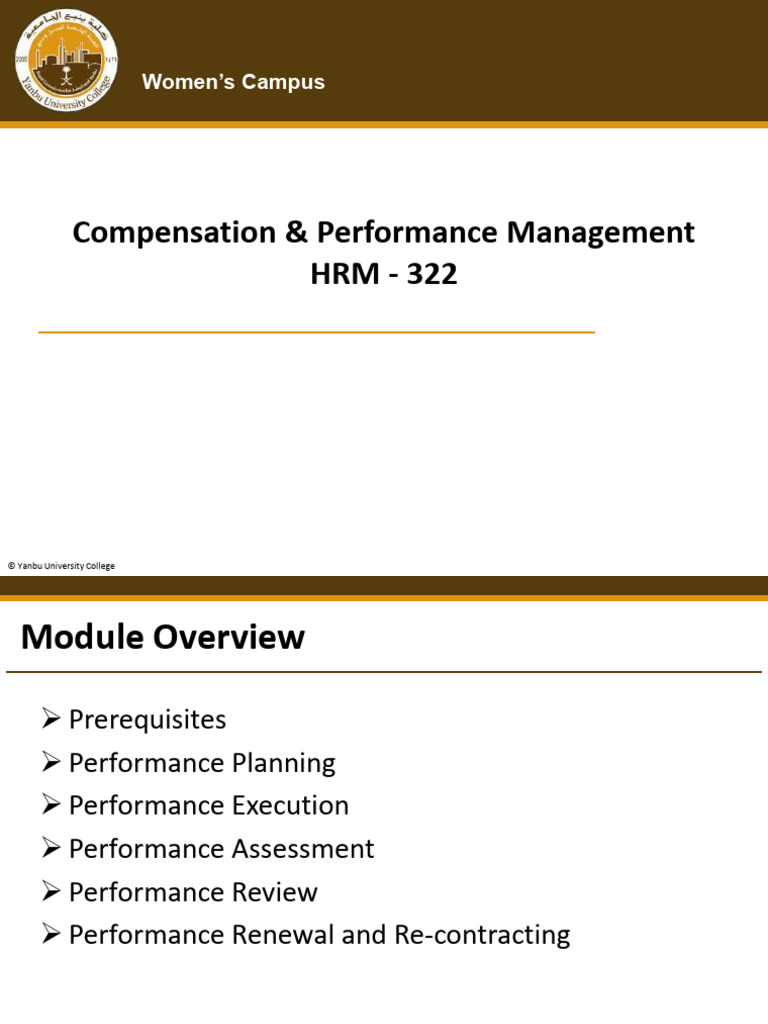 Module 1BPerformance Management Process | PDF