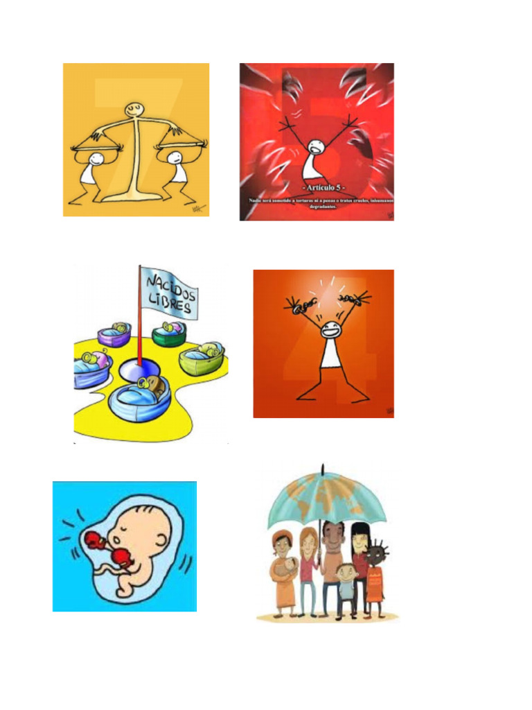 Collage Derechos Humanos | PDF