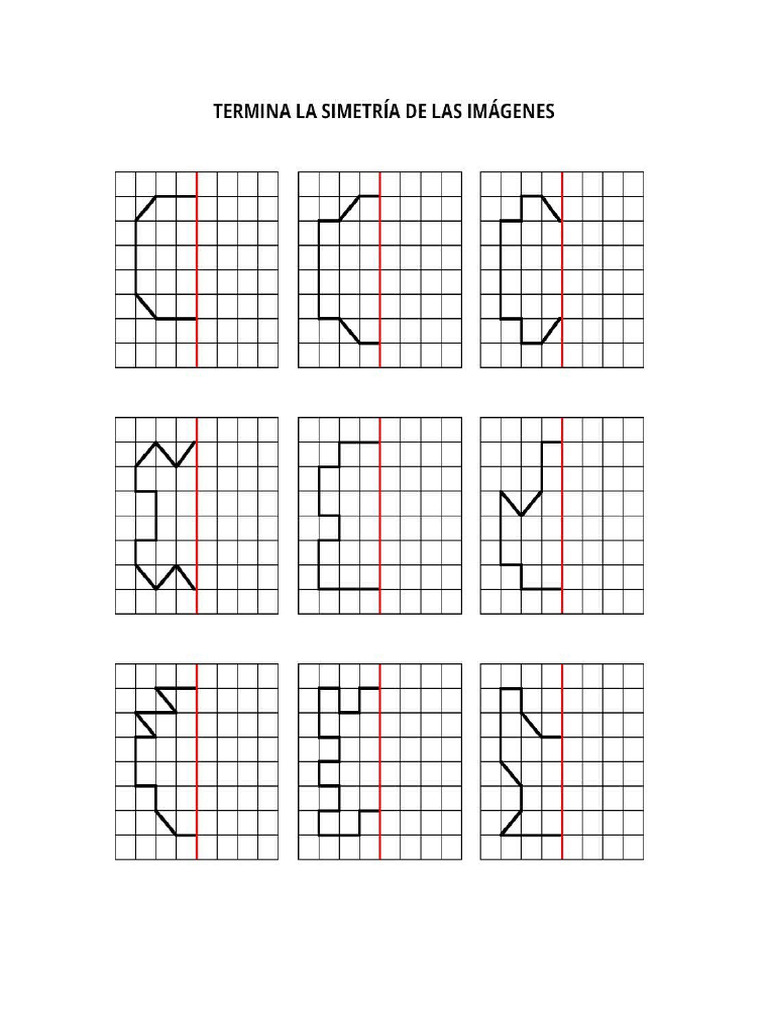 FICHA SIMETRIA | PDF