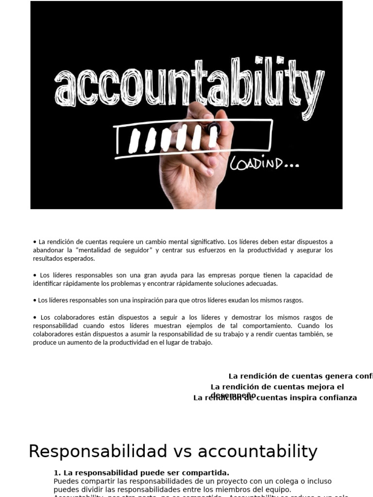 Accountability | PDF