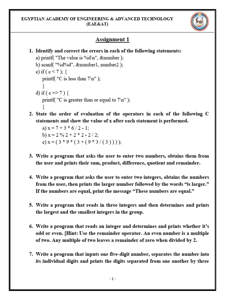 Assignment1 (Mec) | PDF