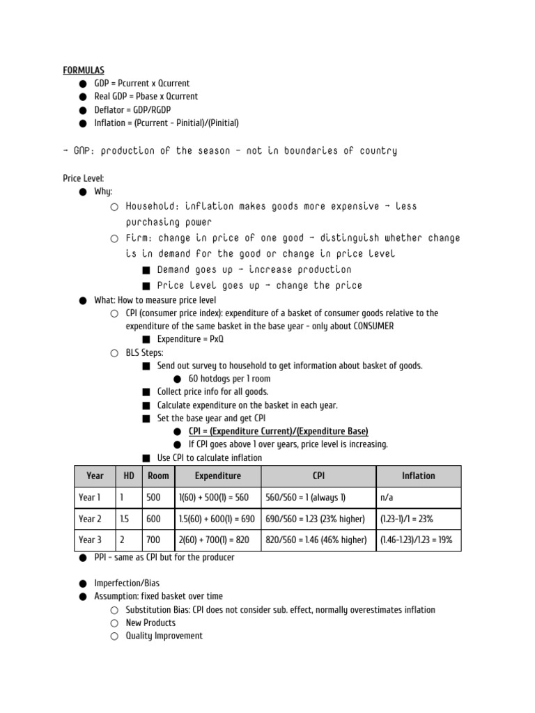 Ch 11 Econ Notes Pdf