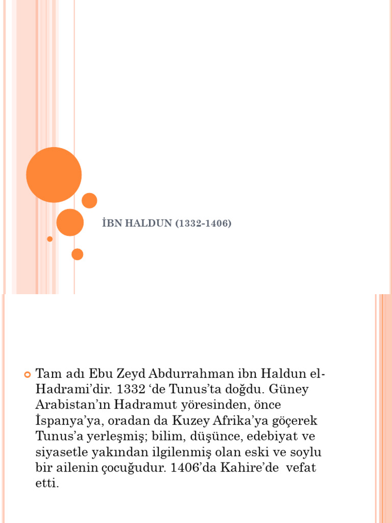 İbn Haldun | PDF