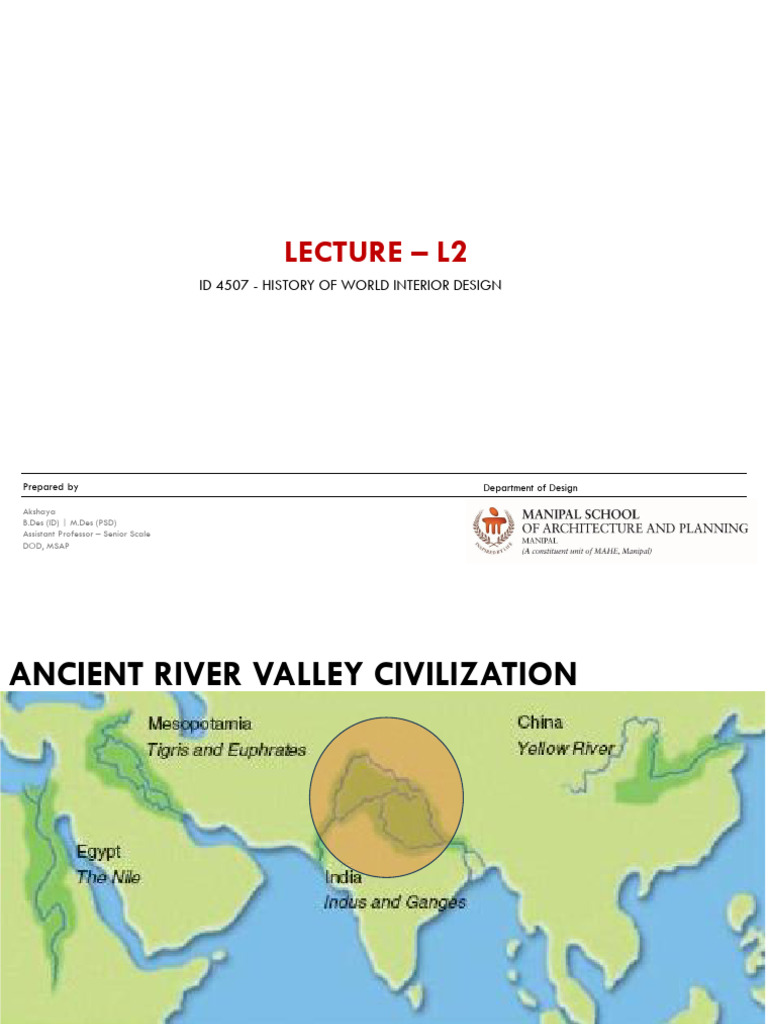 l2 - History of Indus Valley Civilization | PDF