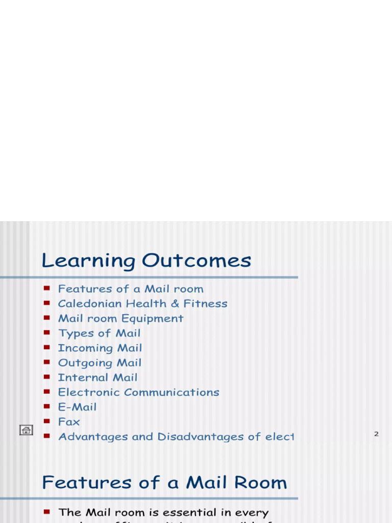 Mail Handling | PDF