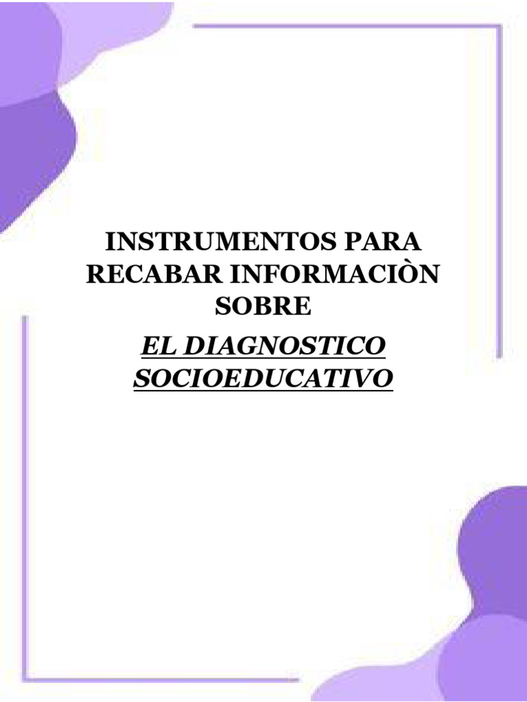 Instrumentos - Jocelin Sáenz | PDF