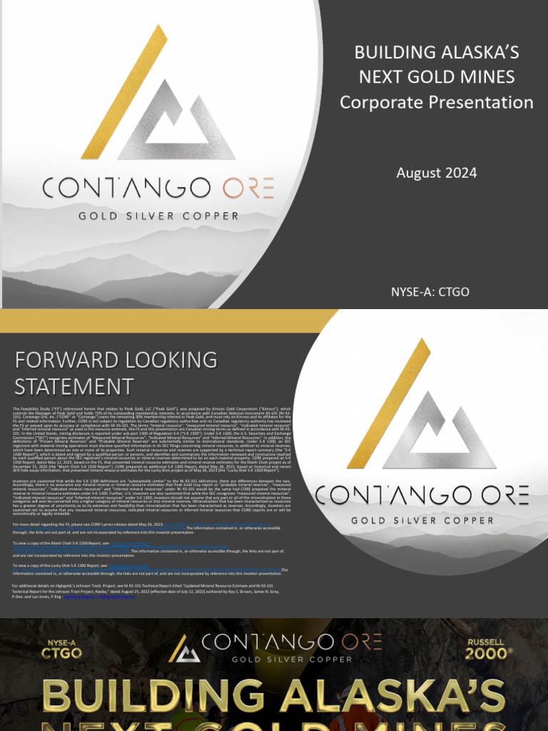 Contango Corporate Presentation August 2024 - Website | PDF