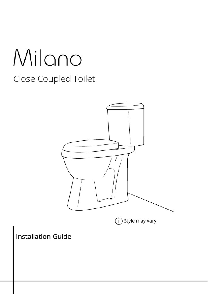 Close Coupled Toilet ML | PDF