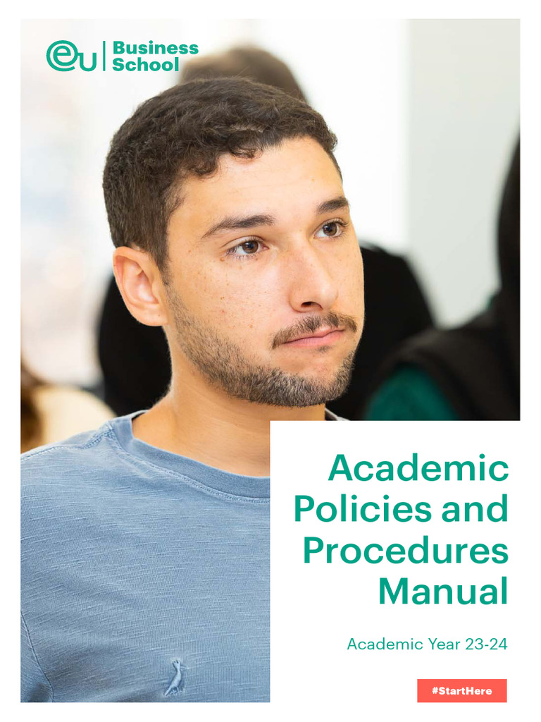 Academic Policies & Procedures Manual AY 2023-2024 - Final - Sept 2023 ...