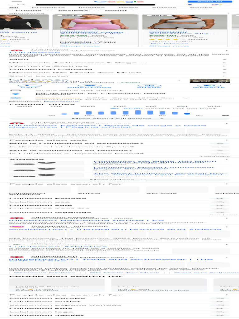 Lululemon - Google Search | PDF