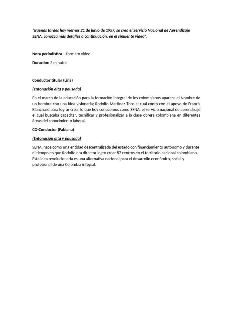 Nota Peridistica | PDF