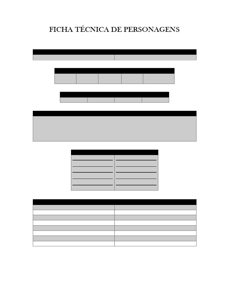 FICHA TÉCNICA BRAYAN | PDF