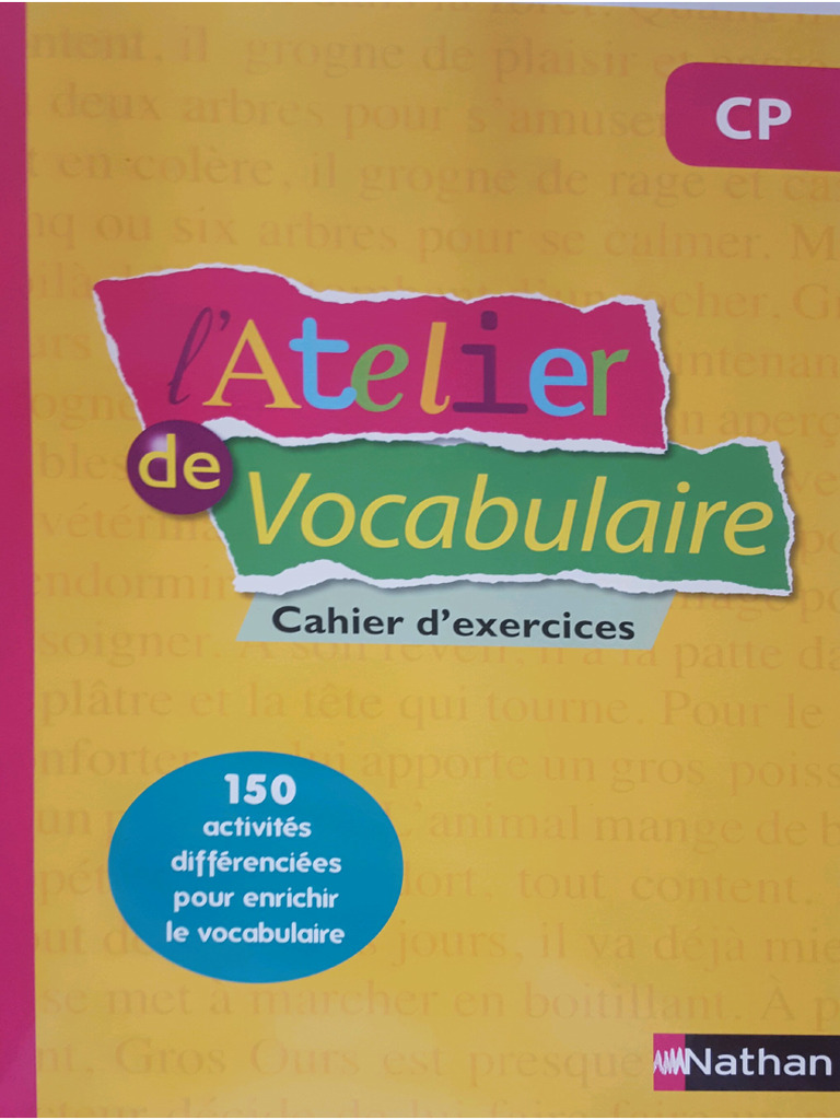 C2 - CP - NATHAN - L 39 Atelier de Vocabulaire - 2013 - Copie - Copie | PDF