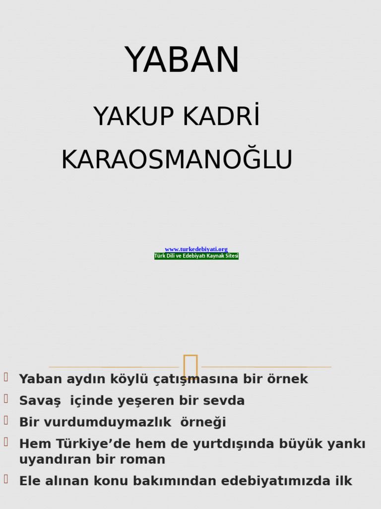 Yaban Yakup Kadri-2 | PDF