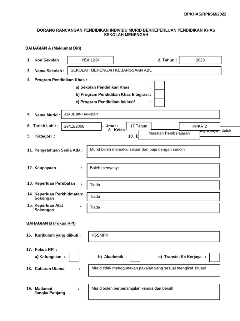 Rpi Transisi Kerjaya Kumpulan | PDF