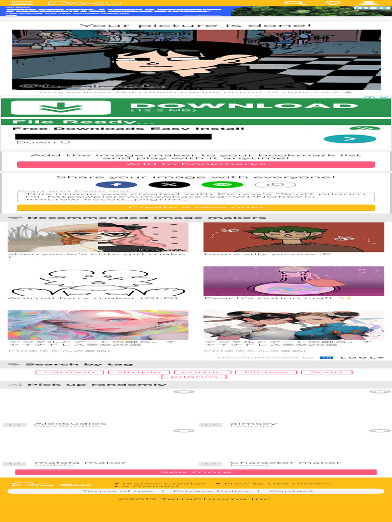 Scott Pilgrim ! Picrew | PDF