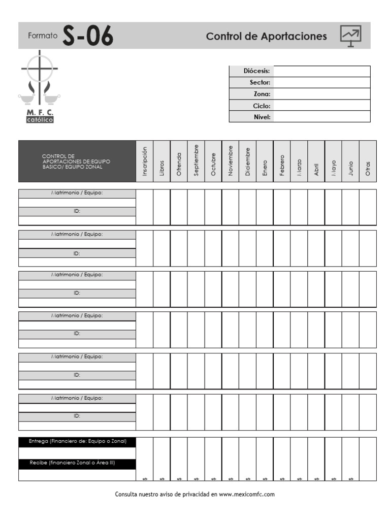Formato S 06 | PDF