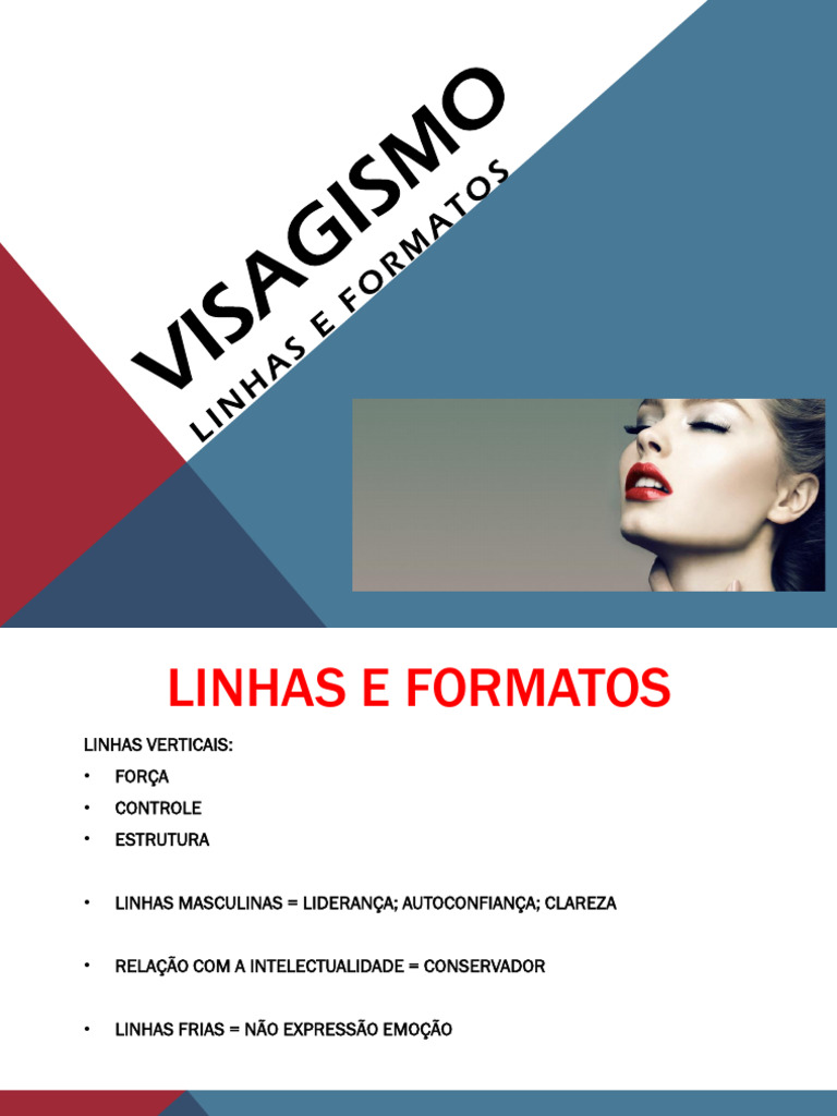Visagismo-Linhas e Formatos | PDF | Roupas | Produtos têxteis (varejo)