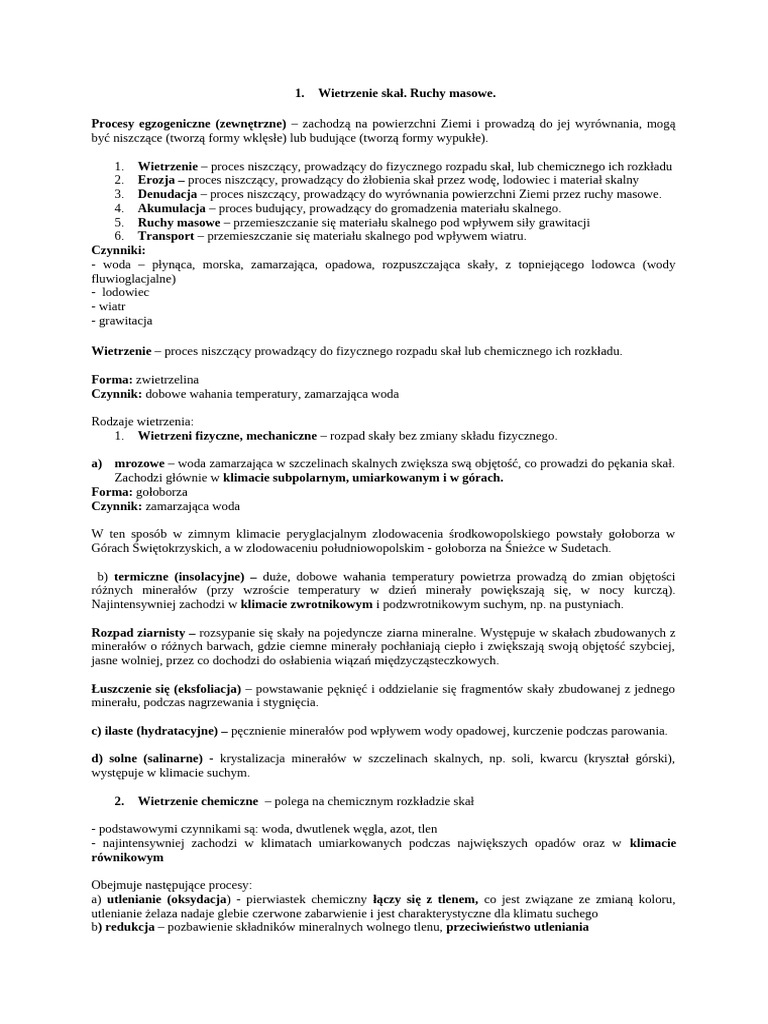 Procesy Zewnętrzne | PDF