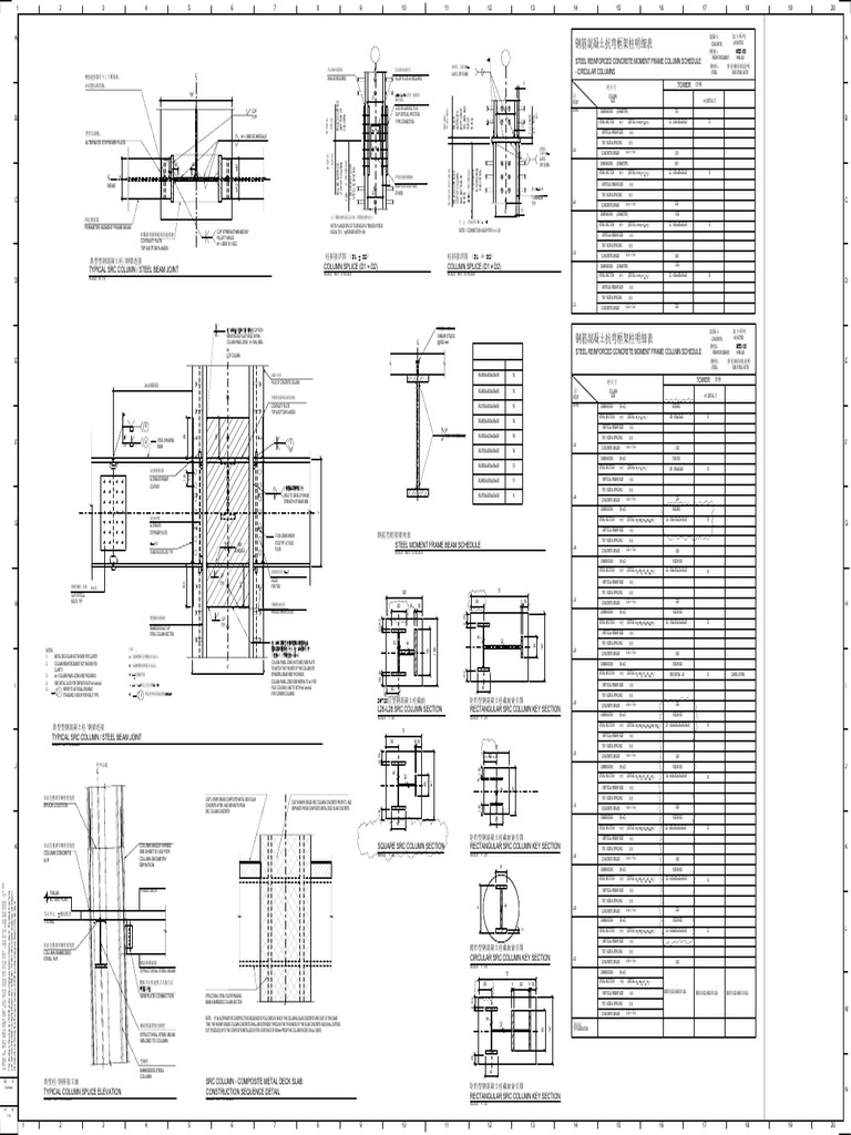 Composite Moment Frame Details (Ifc) | PDF
