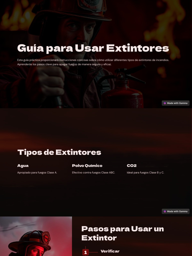 Guia para Usar Extintores | PDF
