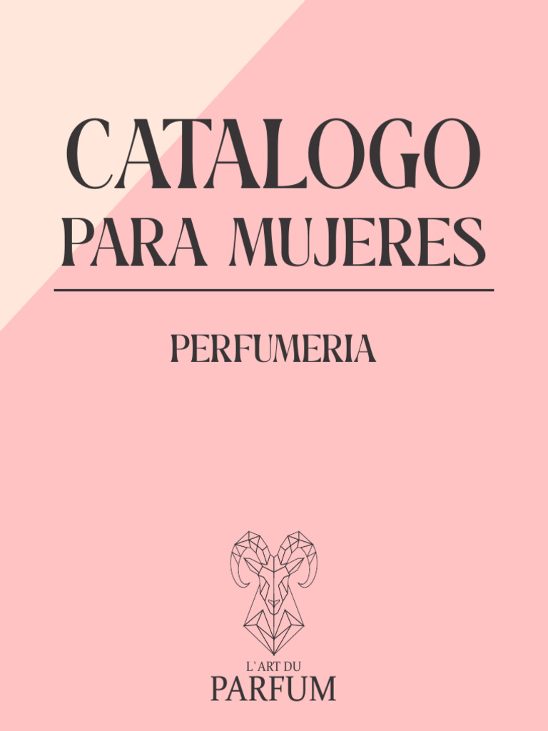 Catálogos de Mujer - Perfumería | PDF