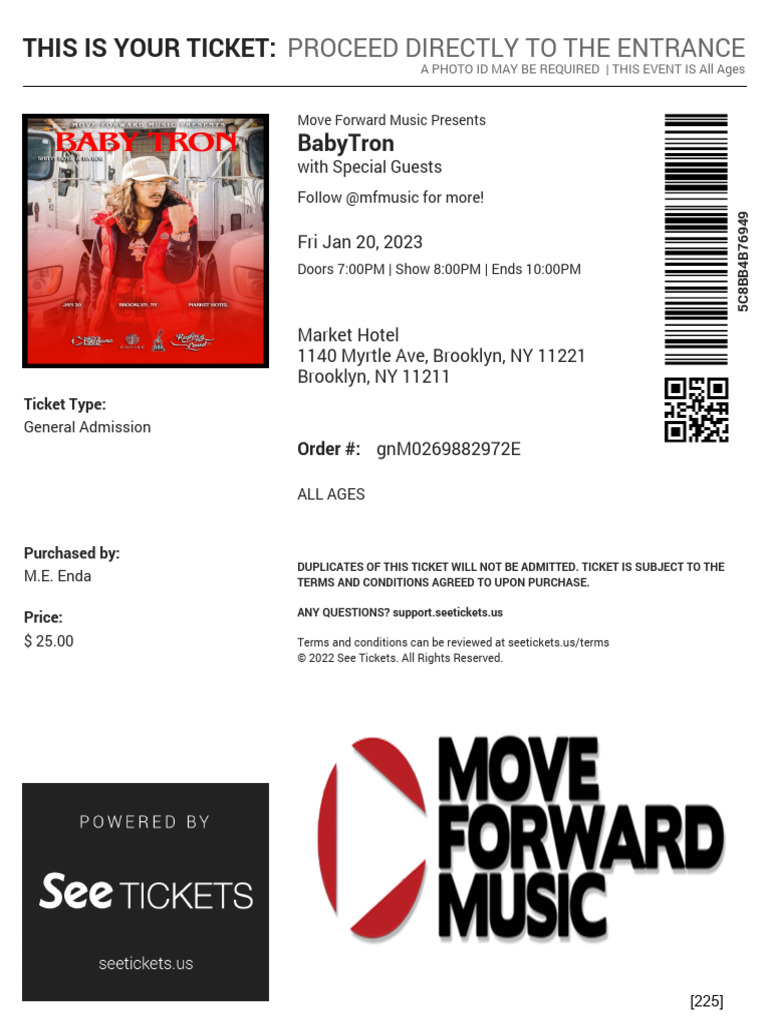 ETicket Document | PDF