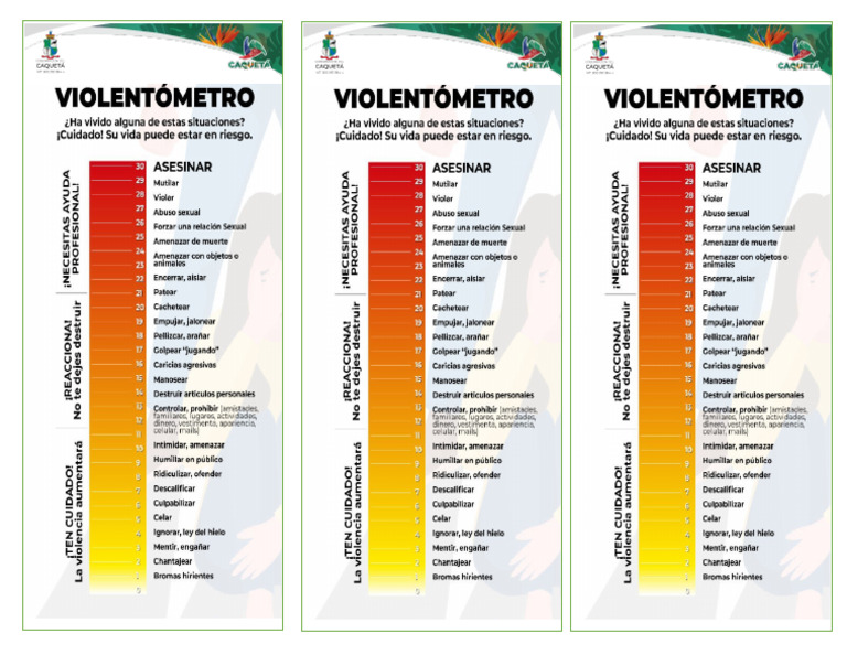 Violentómetro 2024 | PDF