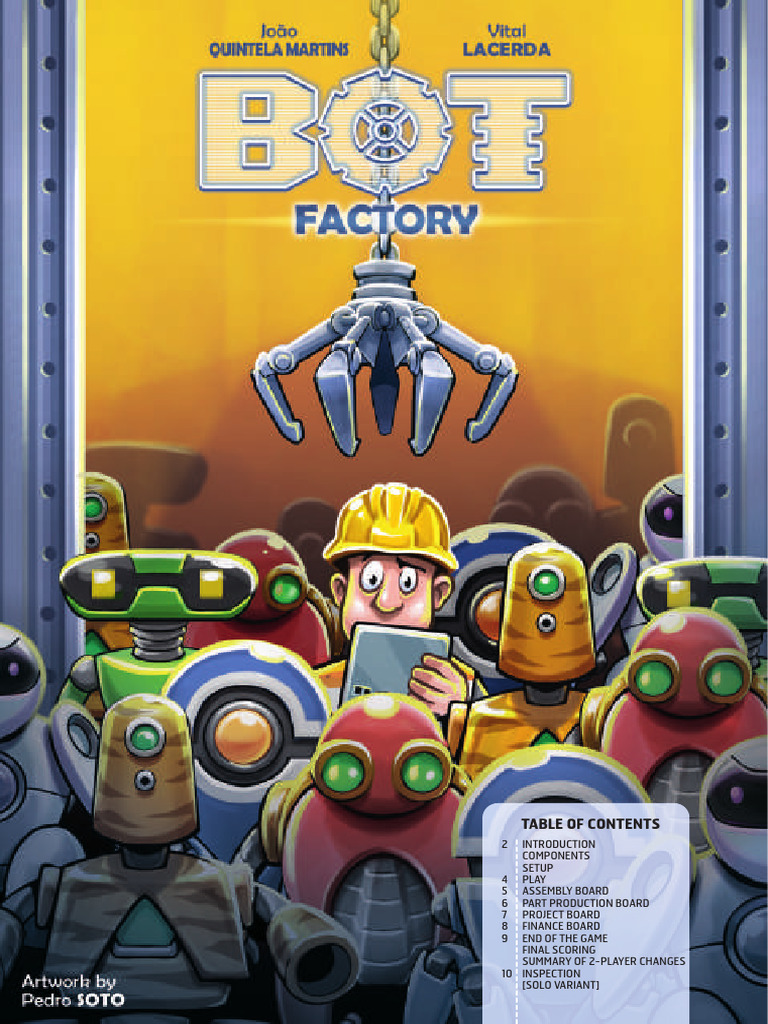 1c Bot Factory Rulebook | PDF