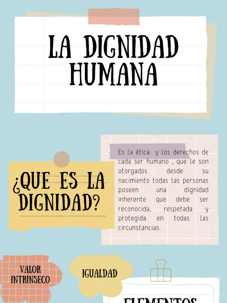 Dignidad | PDF