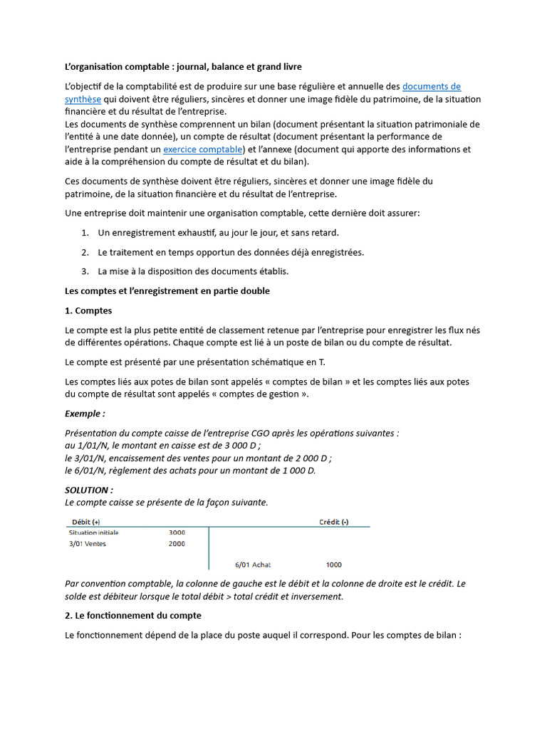 Resume Compta | PDF