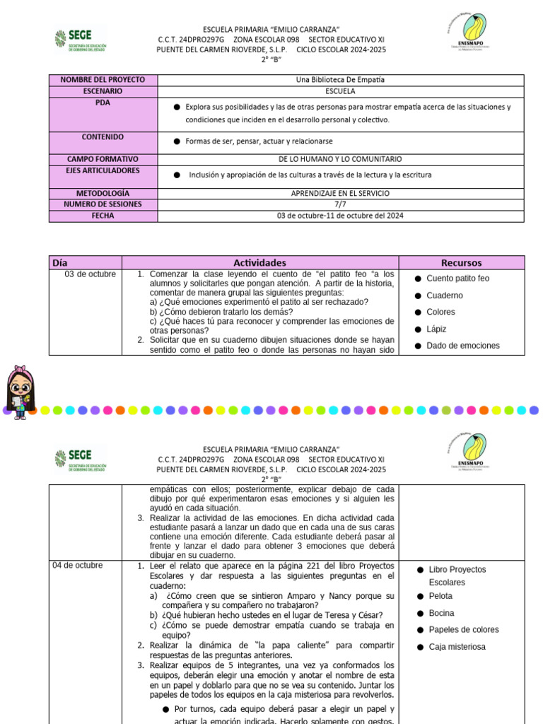 Una Biblioteca De Empatía Pdf