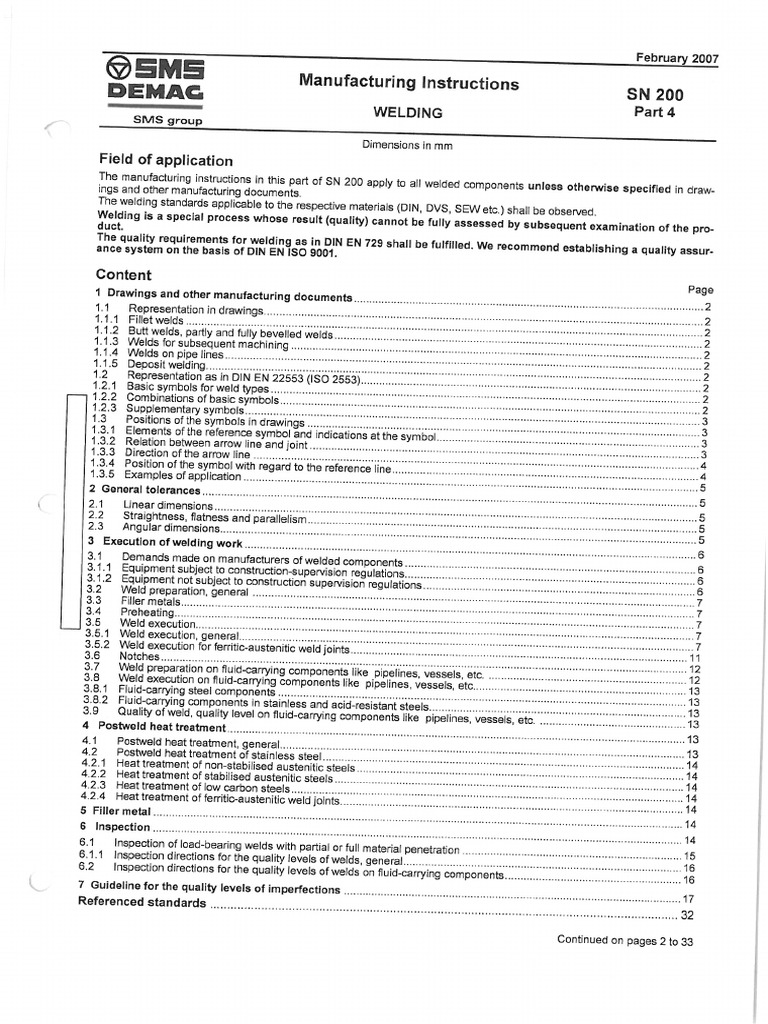 25.SN200-4 - 2007 Welding | PDF