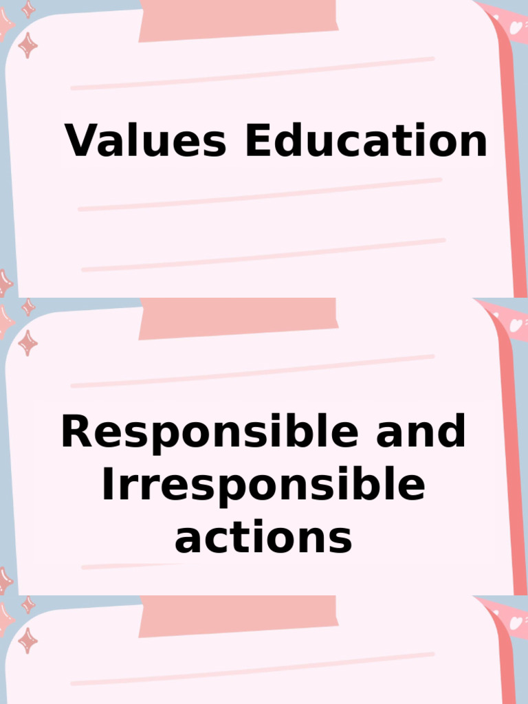 Values Ed | PDF | Disciplines