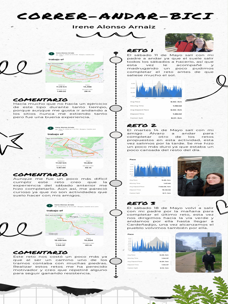 Trabajo Correr-Andar-Bici | PDF