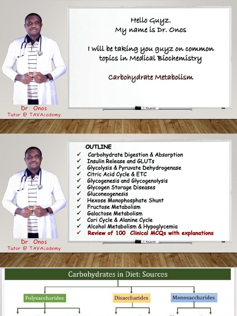 Carbohydrate Metabolism Main Note PDF 2 | PDF