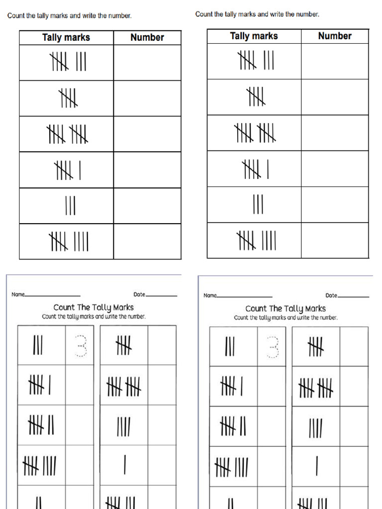 Tally Marks | PDF